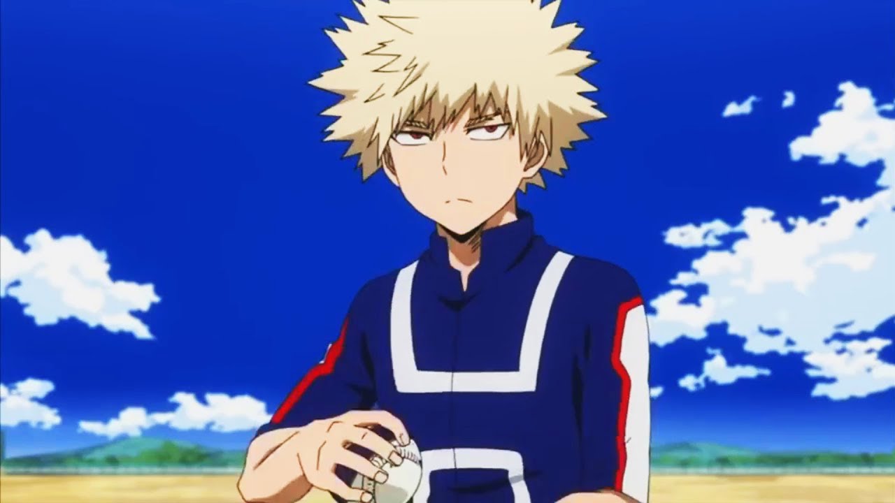 BAKUGO THROWING A FASTBALL - YouTube