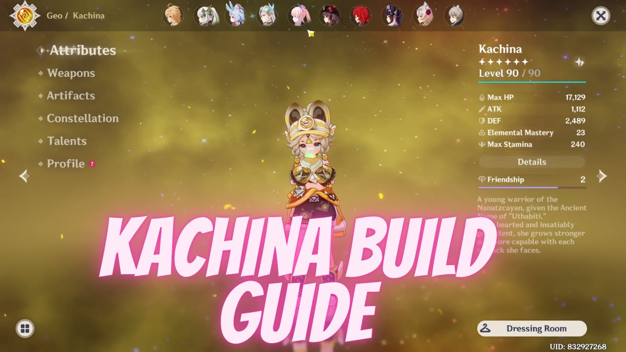 Kachina Build Guide Genshin Impact - YouTube
