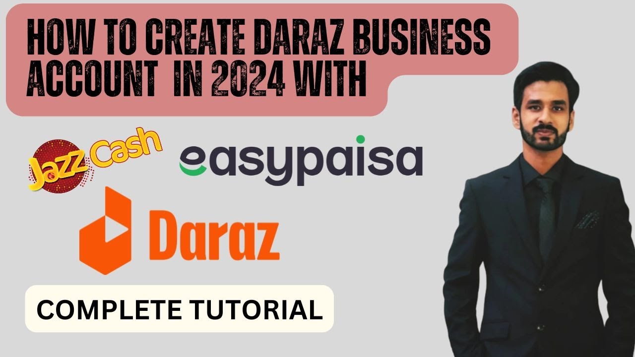 How To Create Daraz Seller Account in 2024 with Easy Paisa | Daraz ...