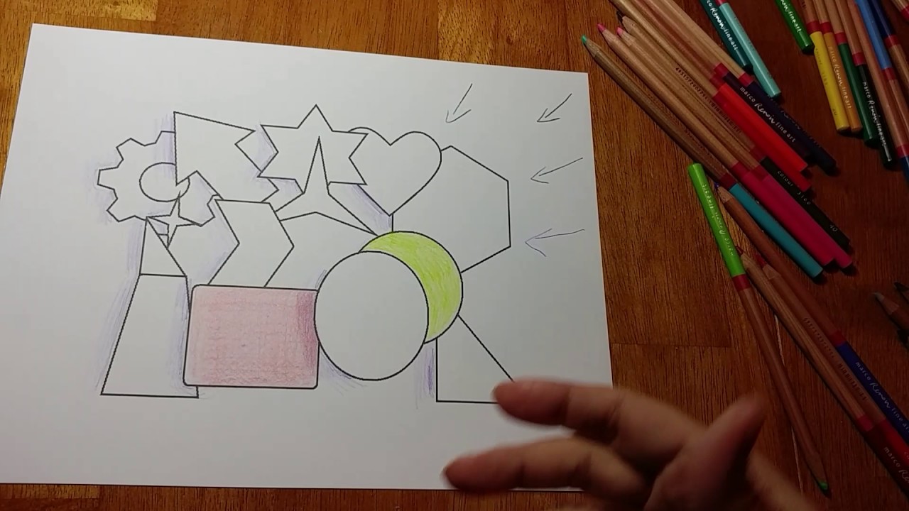 Coloring Book Lessons in Shadow and Light source... Part 2 of 2 - YouTube