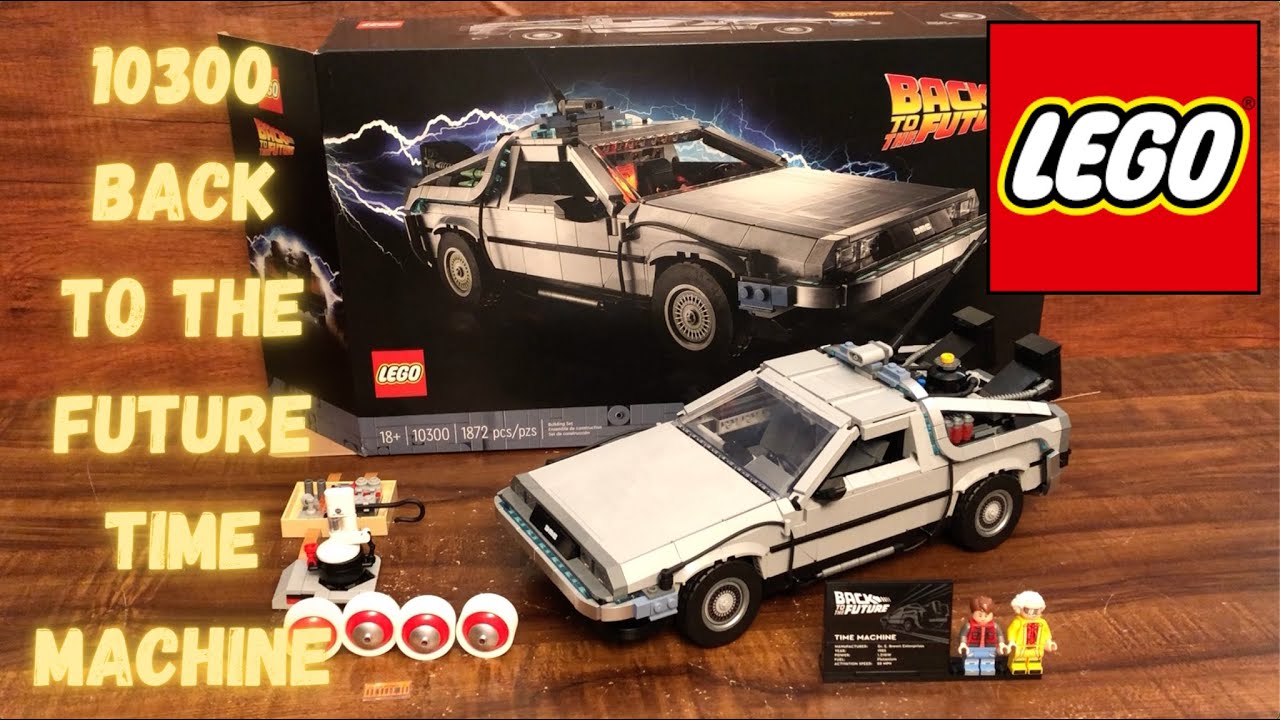 LEGO Icons 10300 Back to the Future DeLorean Time Machine Time-lapse ...