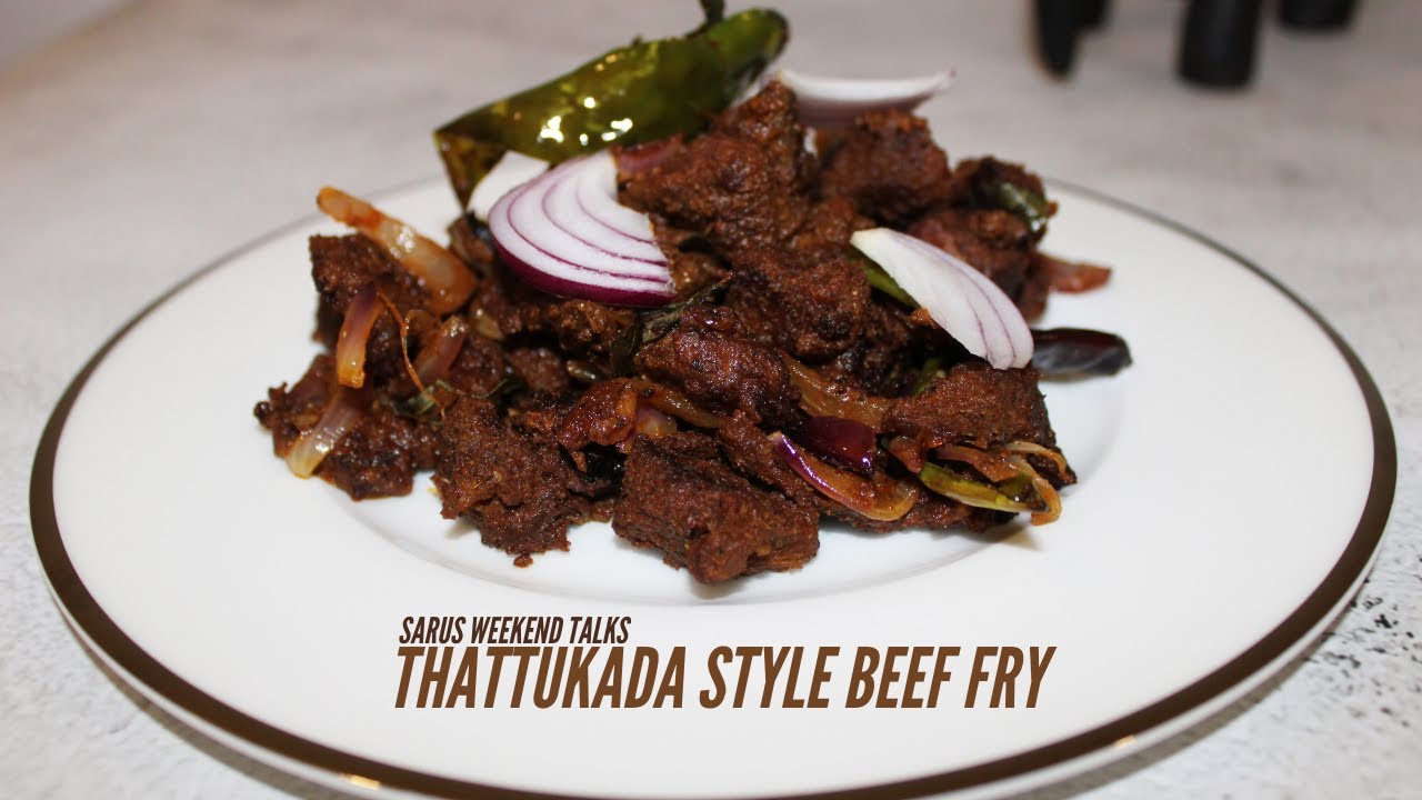 Thattukada Style Beef Fry | Spicy Kerala Beef Fry | Tasty And Easy ...