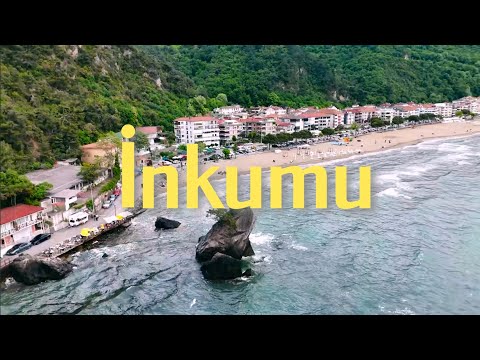 İnkumu | Sonsuz Kumsal ve Karadeniz Manzarası 4K Drone 