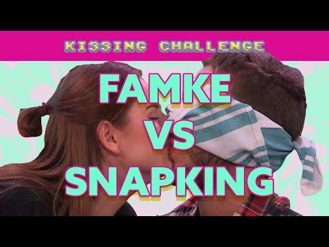 Famke Louise harst borst van Snapking | Kissing Challenge