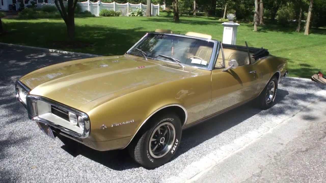 1967 Pontiac Firebird Convertible For Sale~Matching 326~Automatic~PS~PB ...