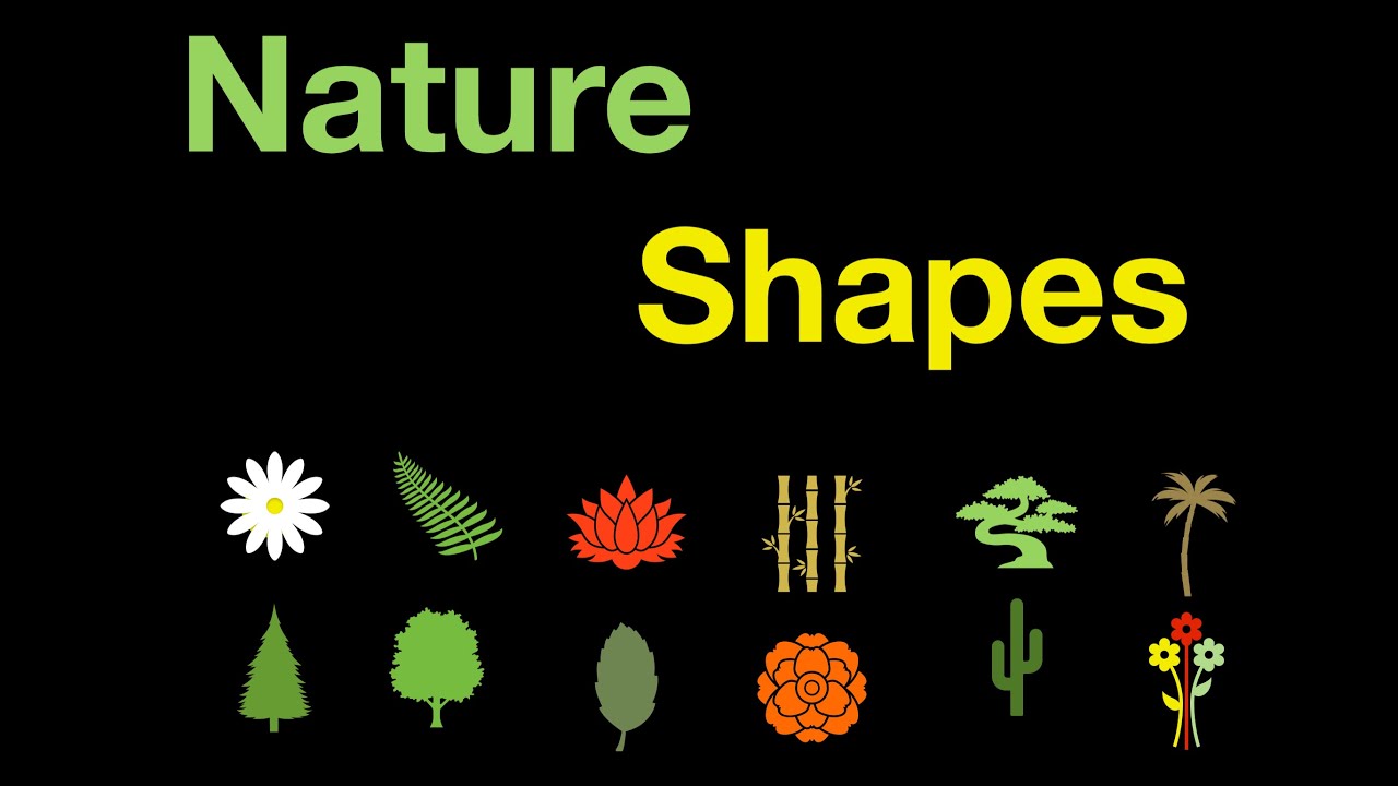 Nature, Shapes, Word Meanings, Pictorial Words - YouTube