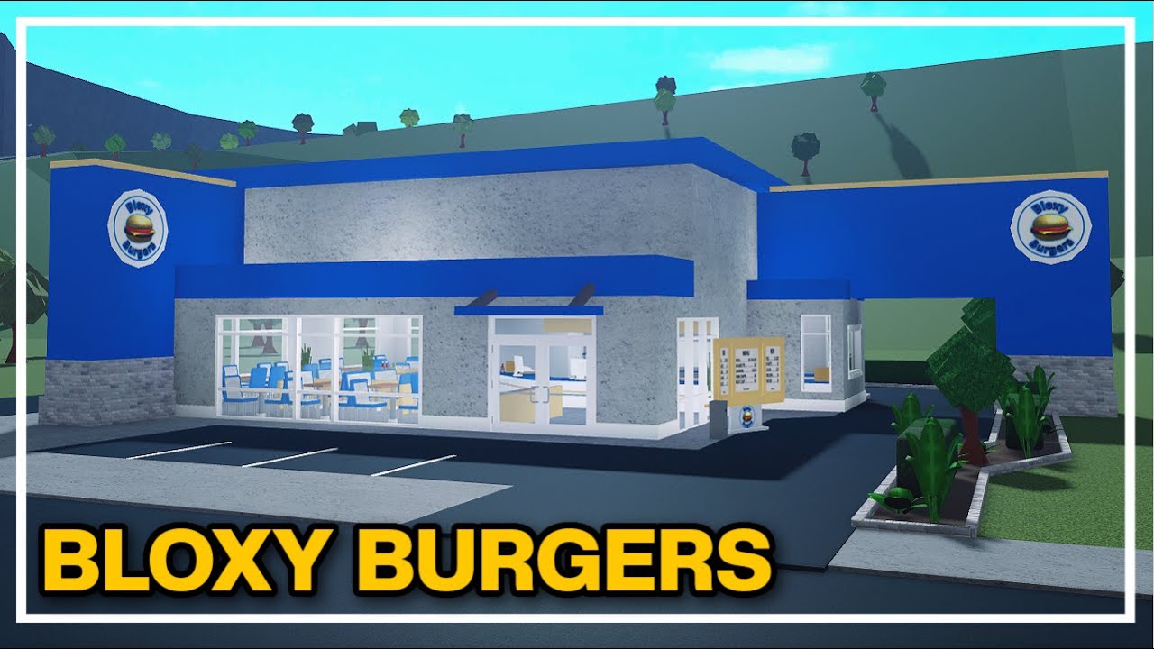I Built a NEW BLOXY BURGERS in Bloxburg - YouTube