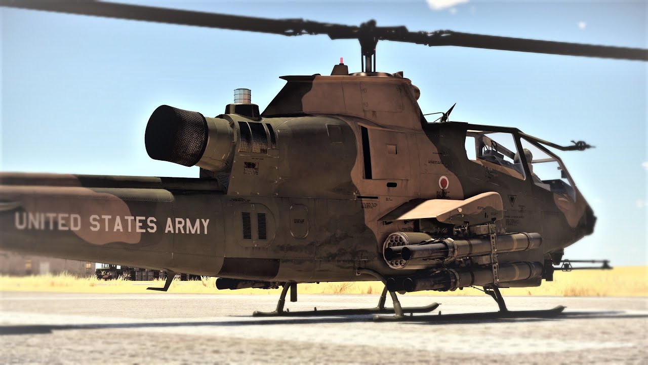 Supporting The Team From The Flank | AH-1F Cobra CAS Gameplay (War ...