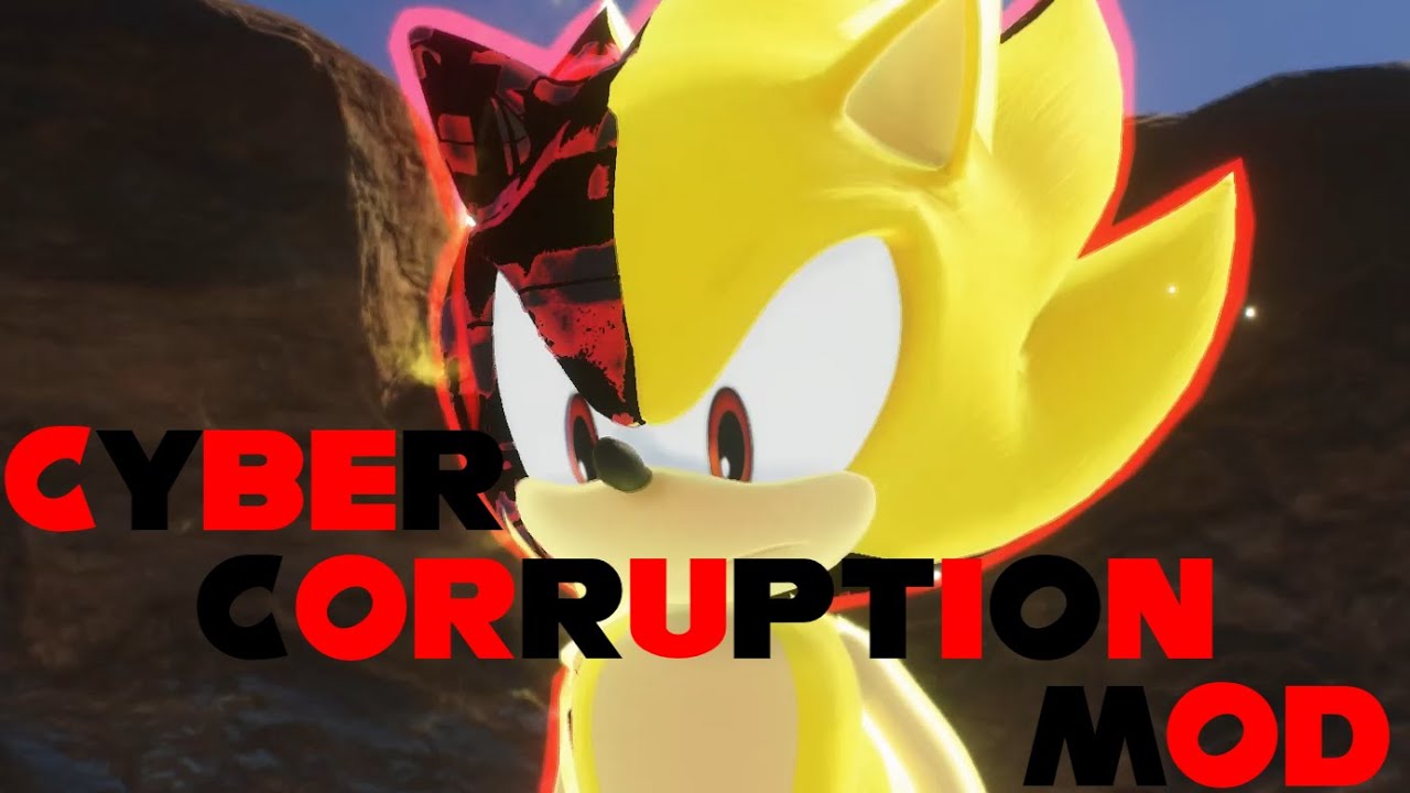 Sonic But He's Visually Cyber Corrupted - Sonic Frontiers - YouTube