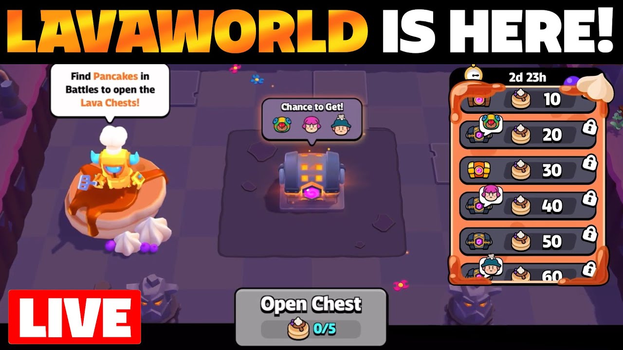 Maxed Event☑️| The Lava World is here! | Squad Busters - YouTube