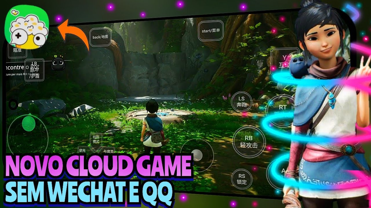 FINALMENTE SAIU NOVO CLOUD GAME DE 2023 SEM WECHAT E QQ - YouTube
