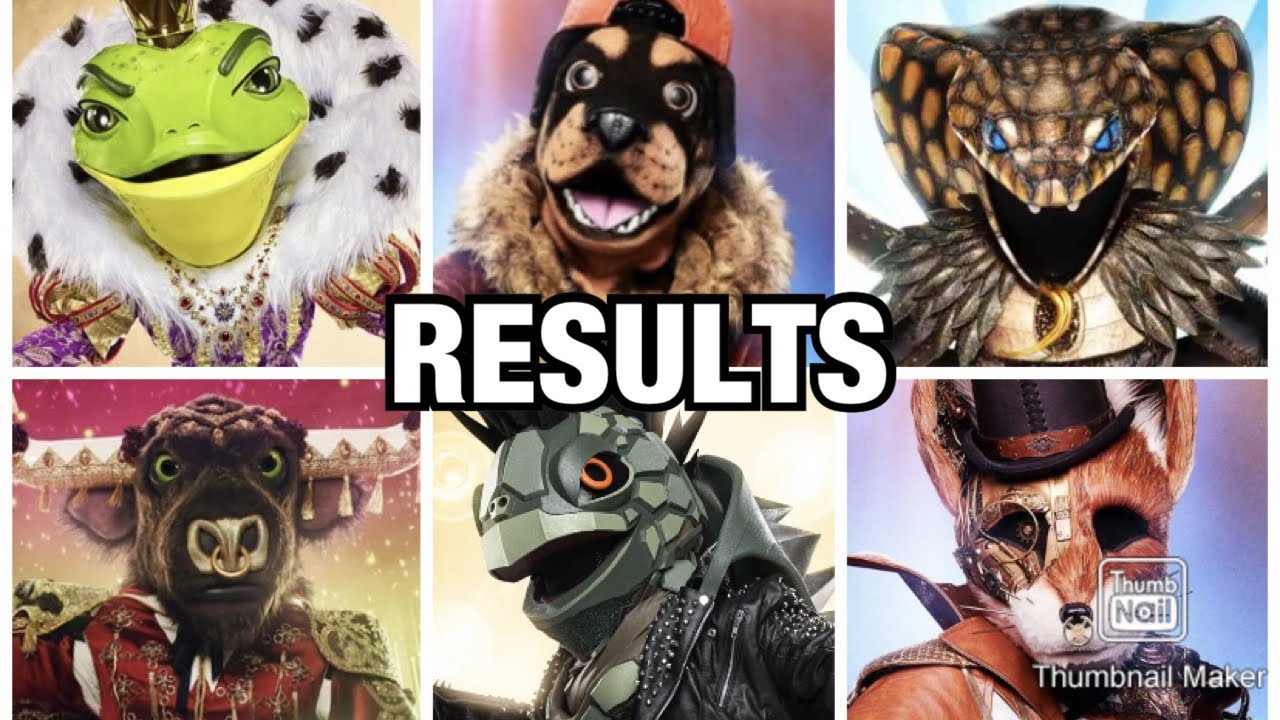 Semi-Finals Results | Ultimate Masked Singer (Males) - YouTube