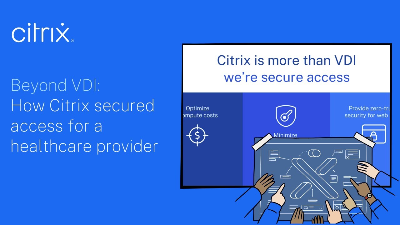 Beyond VDI: How Citrix secured access for a healthcare provider - YouTube