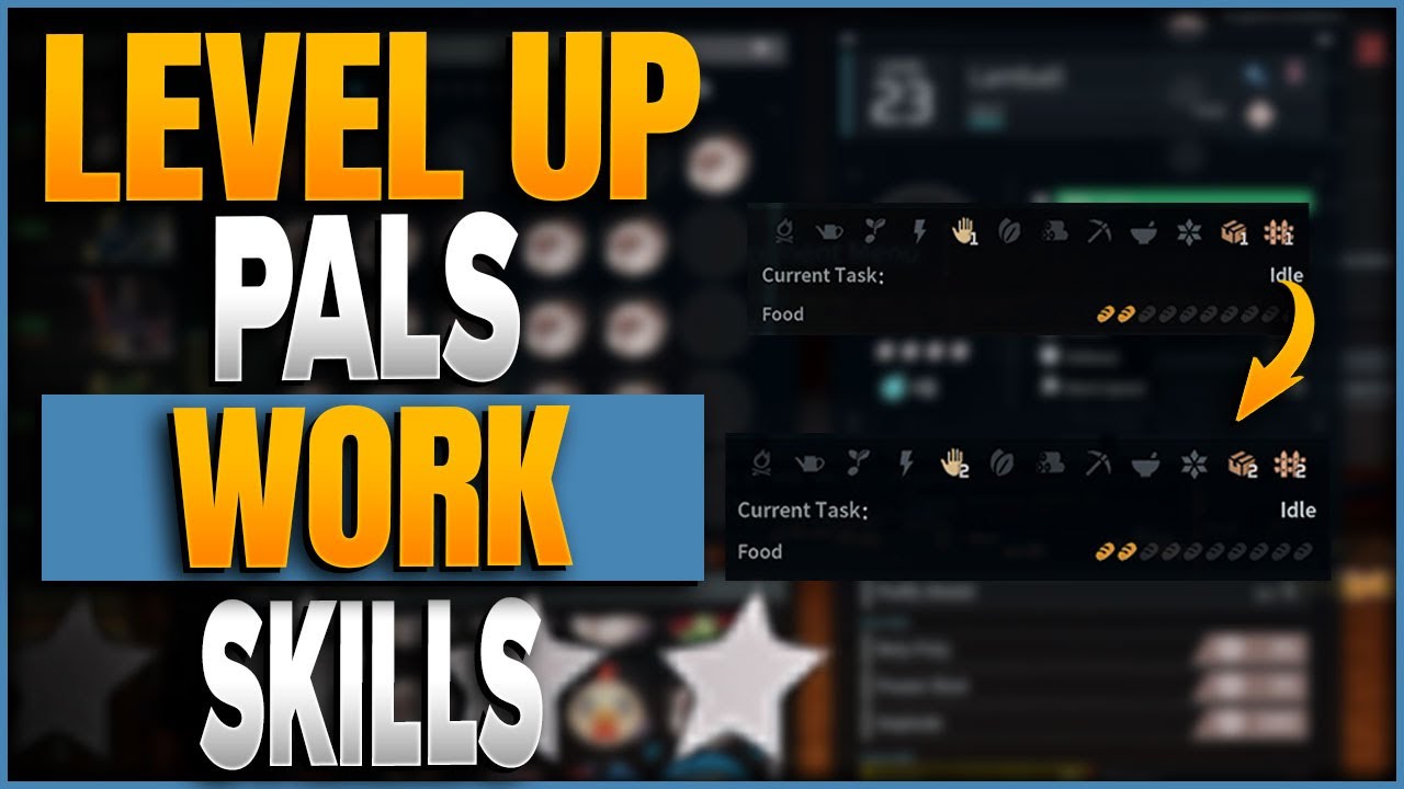 How To LEVEL UP Pals Work Suitability Skills In Palworld - YouTube