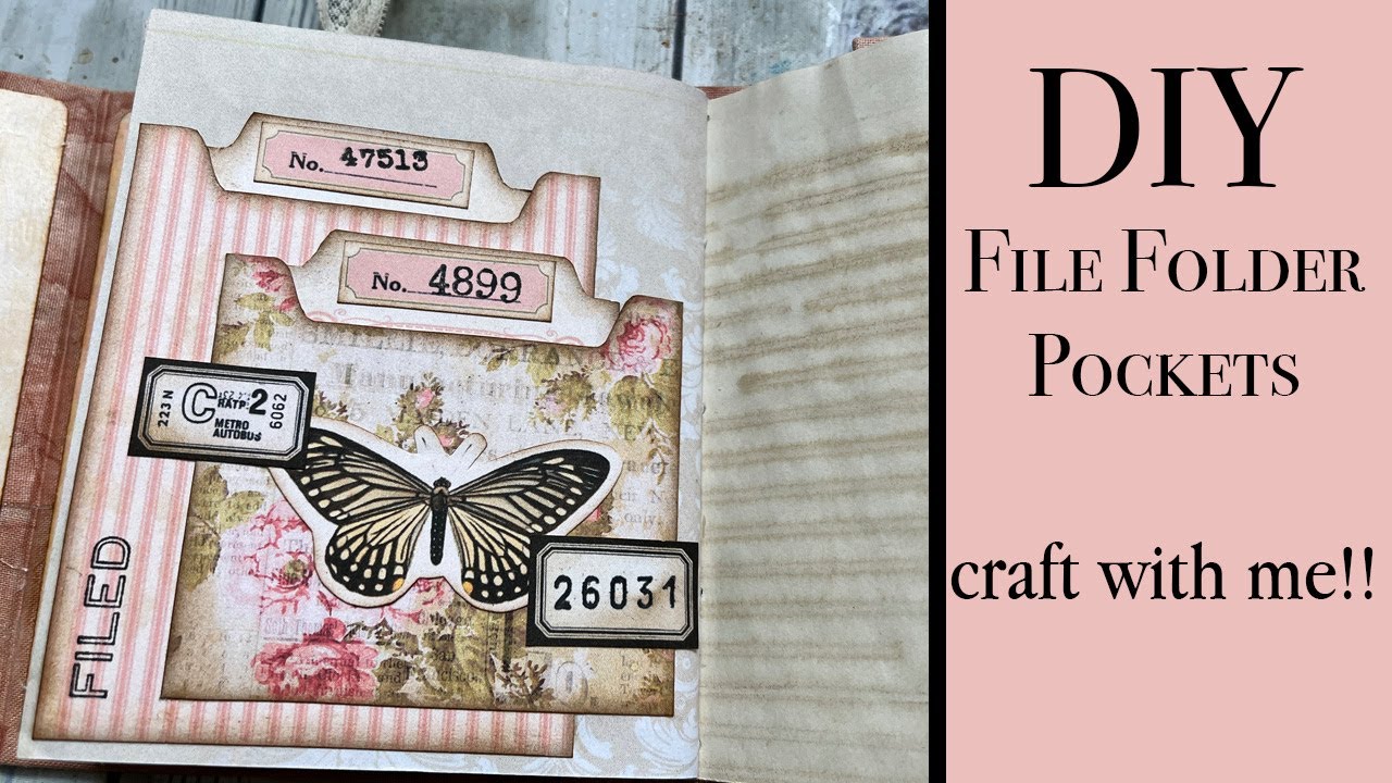 Join in the FUN! Layered Pockets with File Folder Tops and Tags for ...