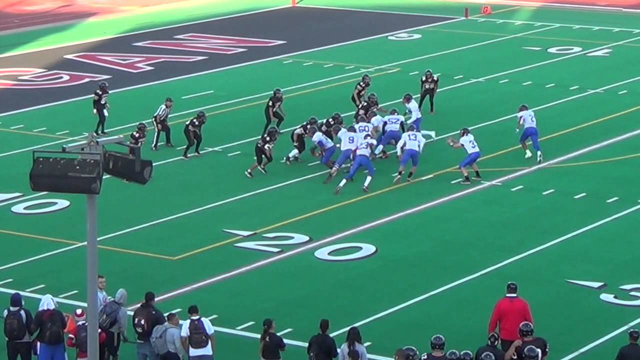 2015 CV vs James Logan Freshman Football Highlights - YouTube
