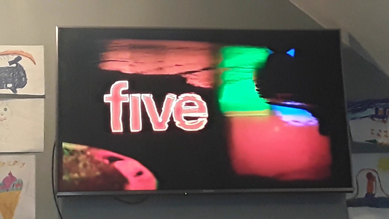 Channel 5 Puddle Red Ident 2004. - YouTube