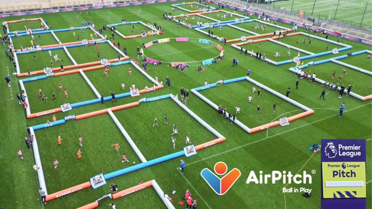 Premier League AirPitch launch weekend 2024! - YouTube