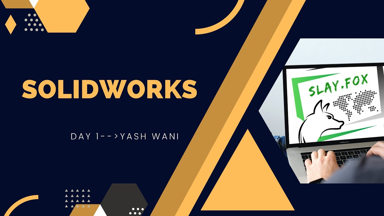 Learn from Solidworks Certified Champion #Day 1 - YouTube