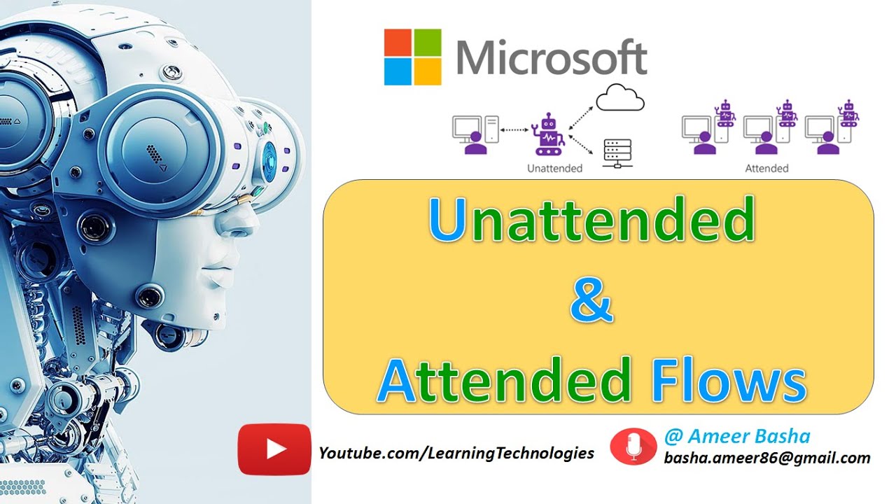 Power Automate Desktop 121 Attended And Unattended Flows YouTube Power Automate Desktop 121 Attended And Unattended Flows YouTube
