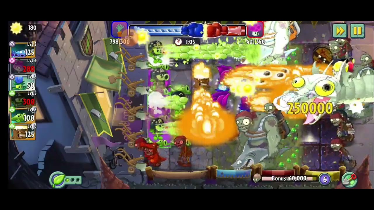 Gloom Vine & Friends Vs Zomboss | Tournament of The Champion Season 06 ...