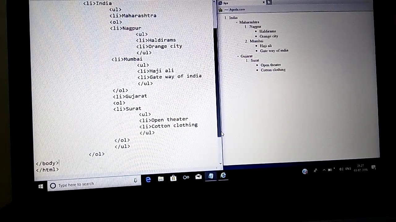 HTML Nested Ordered And Unordered List YouTube html-nested-ordered-and-unordered-list-youtube