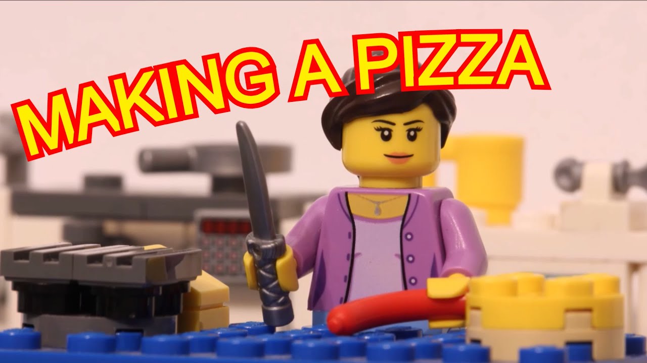 Making a pizza (Lego Stop Motion) - YouTube
