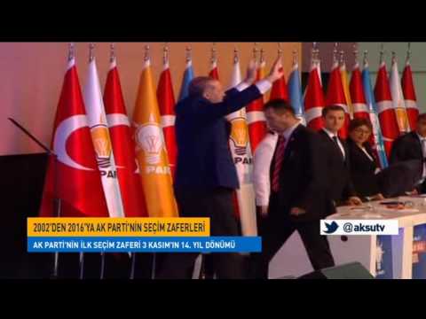 2002'den 2016'ya Ak Parti'nin Seçim Zaferleri
