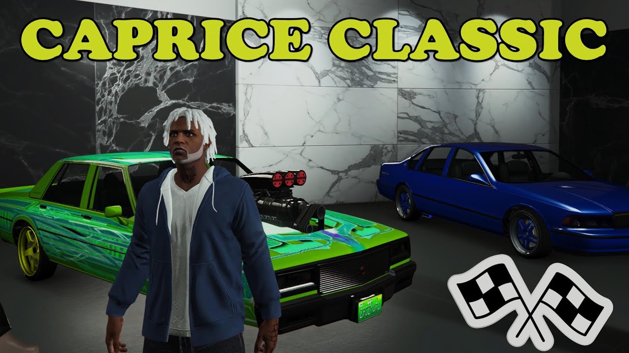 MY CUSTOM CHEVY CAPRICE CLASSIC CARS GTA V ONLINE GAMEPLAY 4K HD HDR ...
