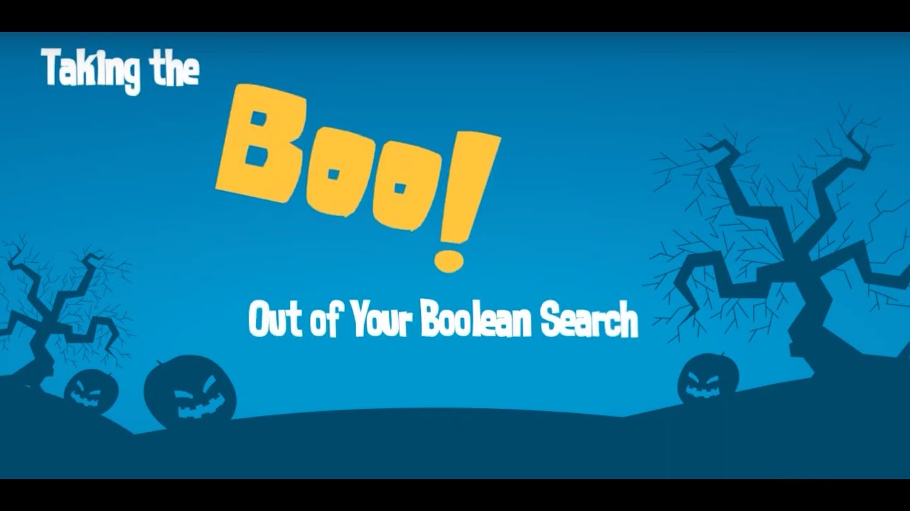 Taking the Boo! Out of Your Boolean Search (Updated June 2023) - YouTube