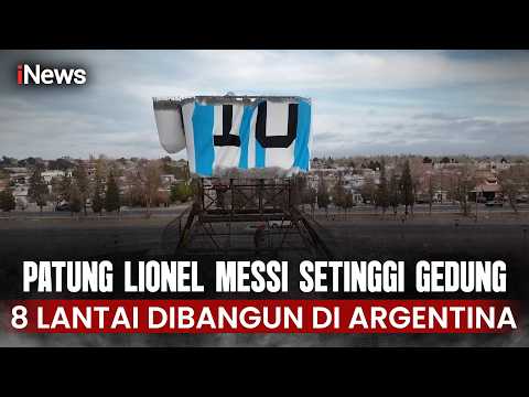 Argentina Bangun Patung Lionel Messi Setinggi 26 Meter, Jadi yang Tertinggi di Dunia
