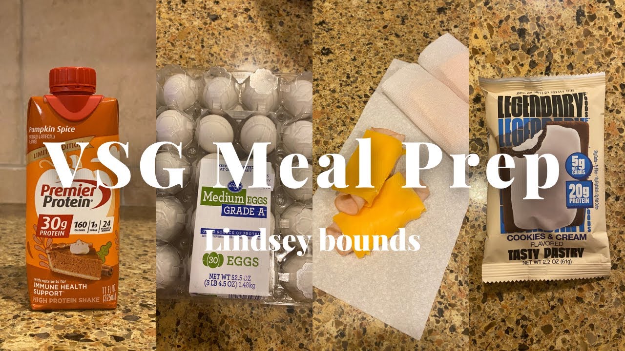 VSG Lunch Meal Prep | Bariatric & VSG Approved | High Protein | Meal ...