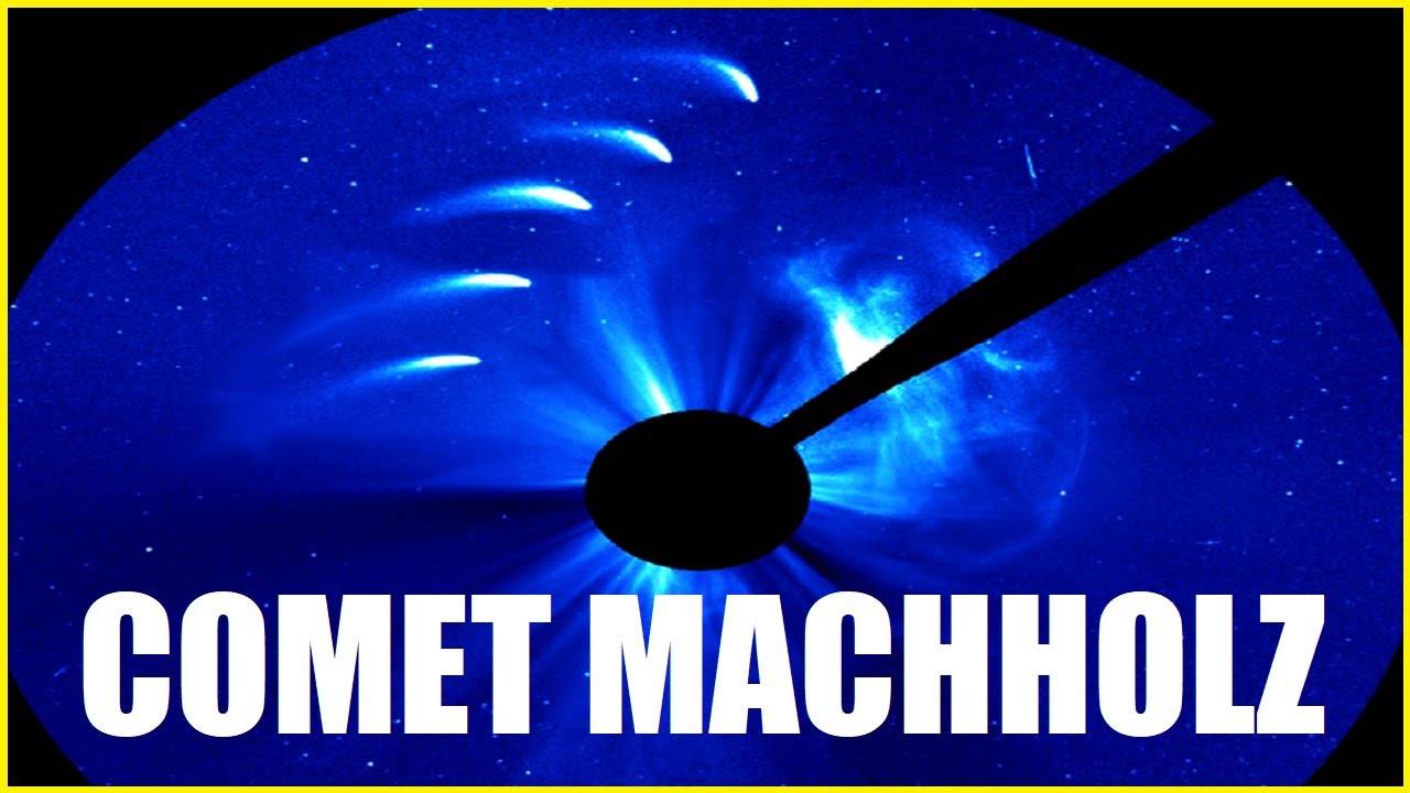 COMET 96P 'Machholz' Influenced by ADVANCED TECHNOLOGY On Approach To ...