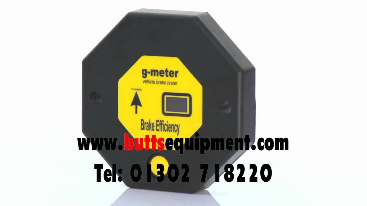 G Meter Brake Meter Decelerometer Turnkey - YouTube