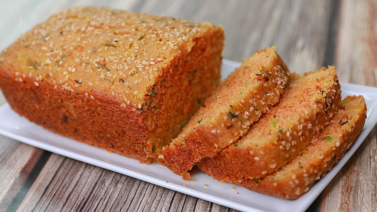 Spicy Semolina Cake | Suji Cake For Breakfast | Snacks Recipe | Toasted ...