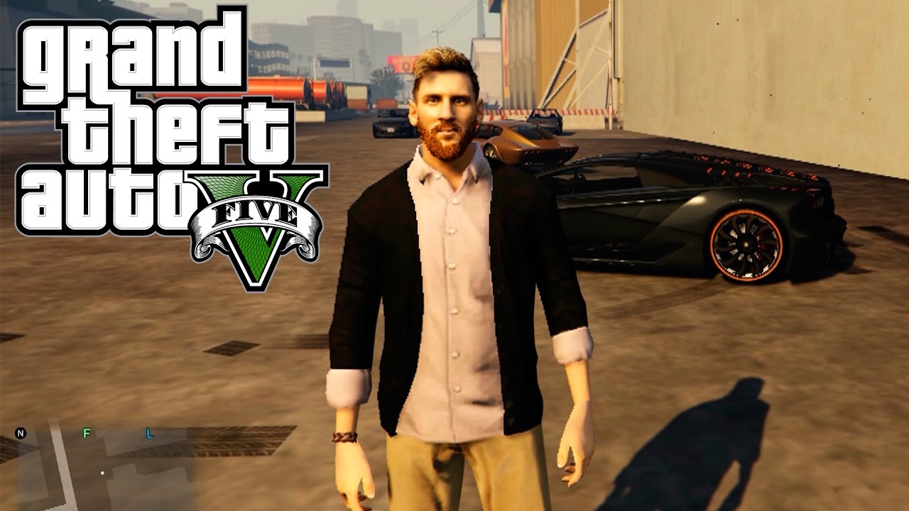 MESSI JUEGA A FUTBOL EN GTA 5 | Grand Theft Auto 5 PC MODS EN ESPAÑOL ...