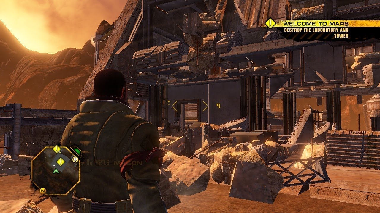 Most Cool Destruction in Games ! Open World Game on PC Red Faction ...
