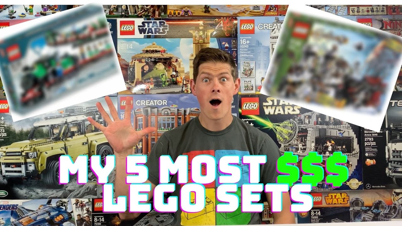 My 5 Most Expensive LEGO Sets | Brick Finds & Flips