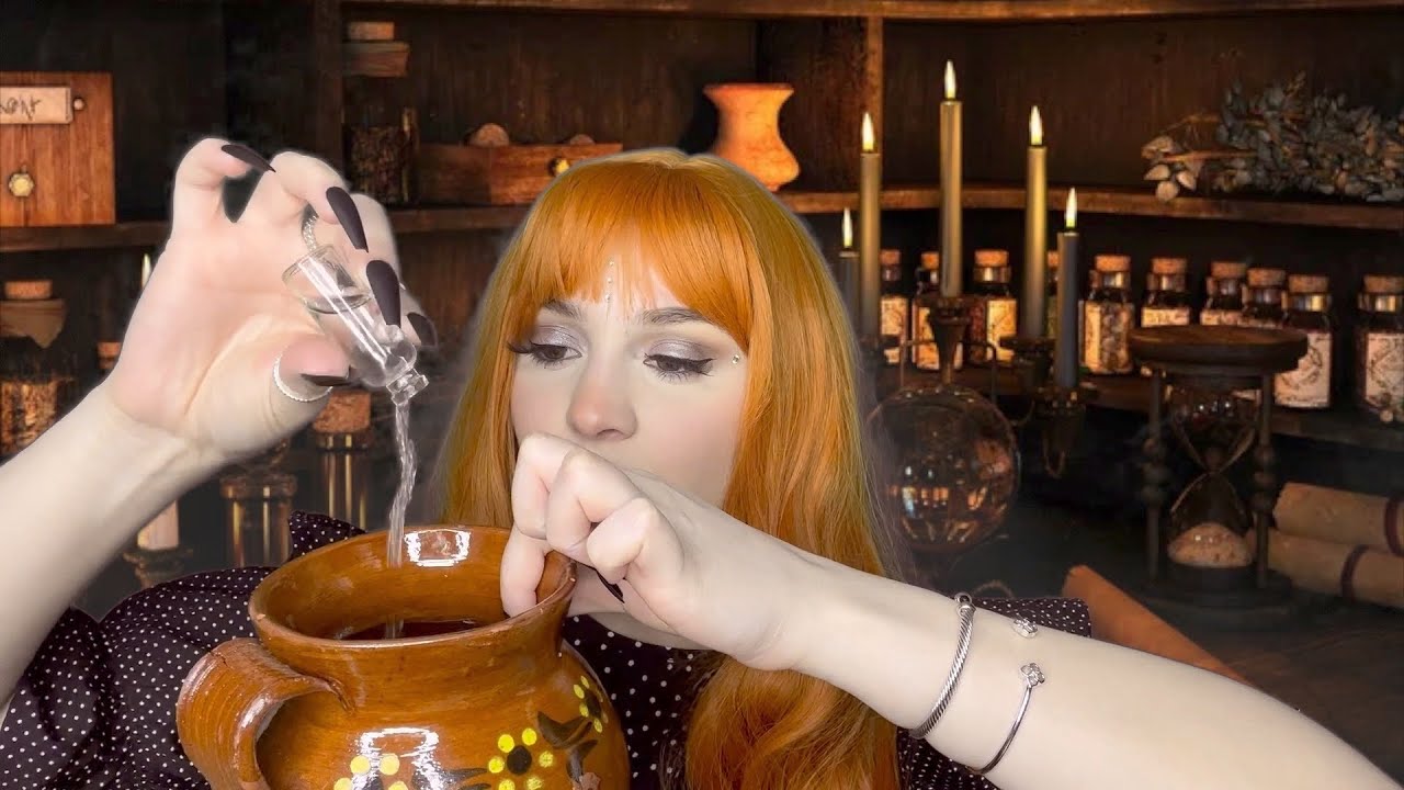 ASMR Evil witch makes you a "Love Potion" 🕯️🔮🧪 (Part 1) - YouTube