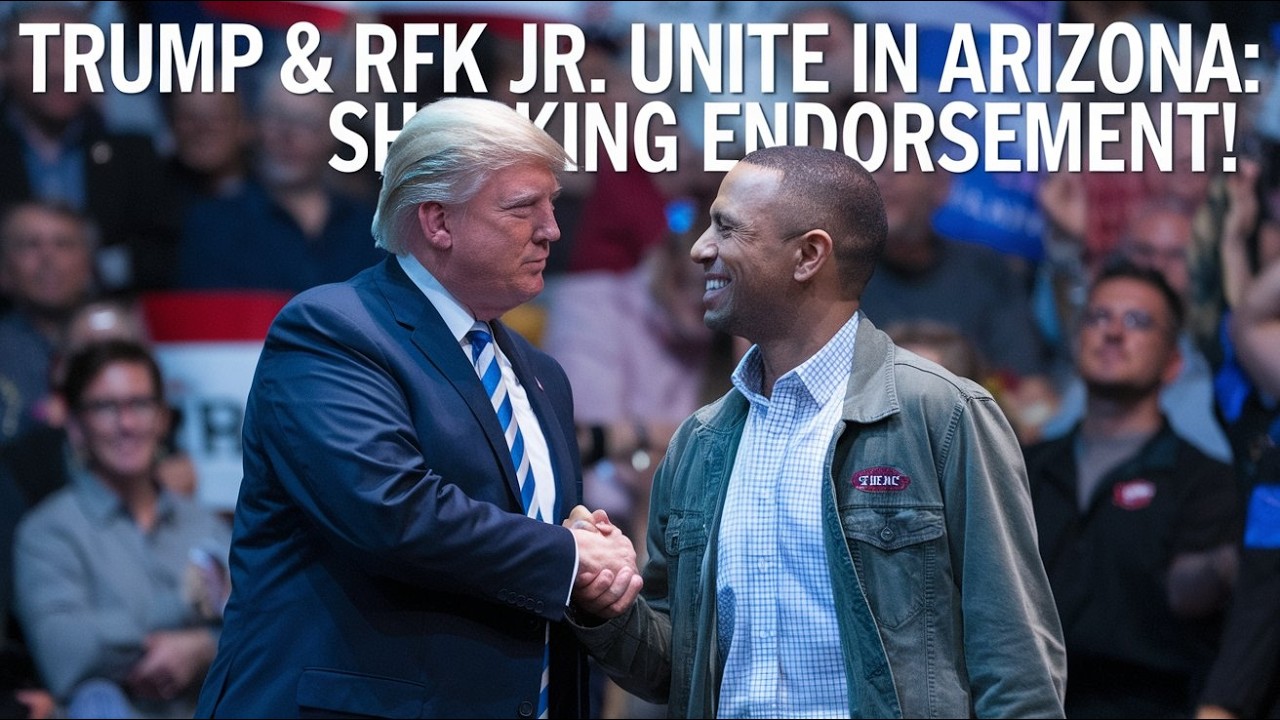 Trump & RFK Jr. Unite in Arizona: Shocking Endorsement! - YouTube