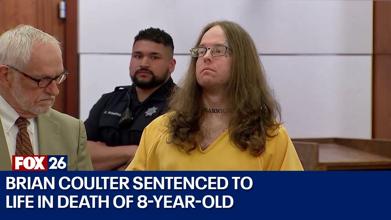 Brian Coulter sentenced to life in death of 8-year-old - YouTube