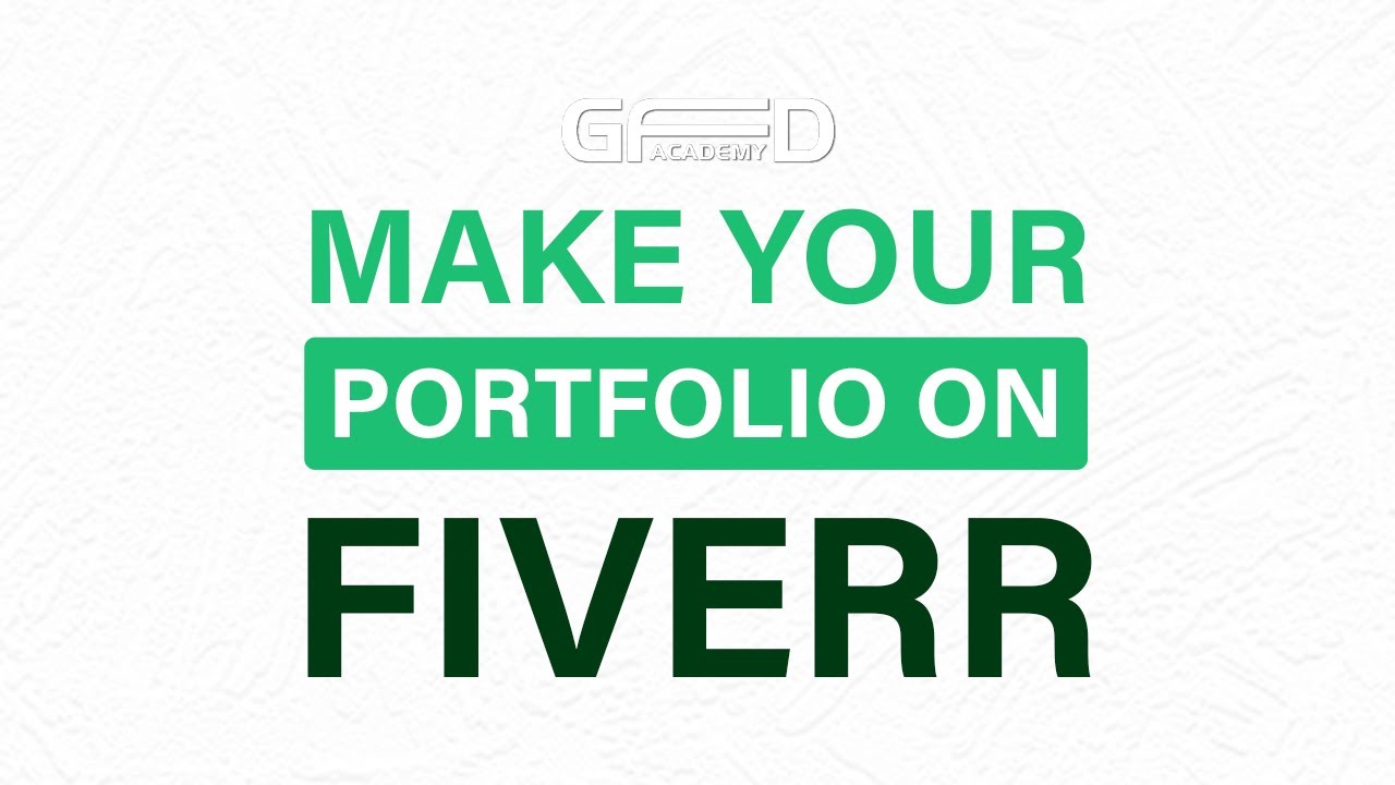 How to add Fiverr Portfolio | Fiverr new update 2023 | Make Portfolio ...