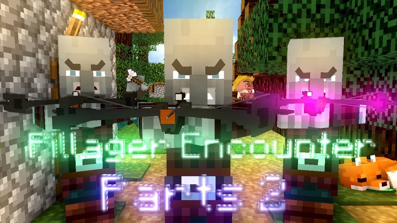 Pillager Encounter - Minecraft Animation - Part 2/5 - Sir Mickeycraft ...