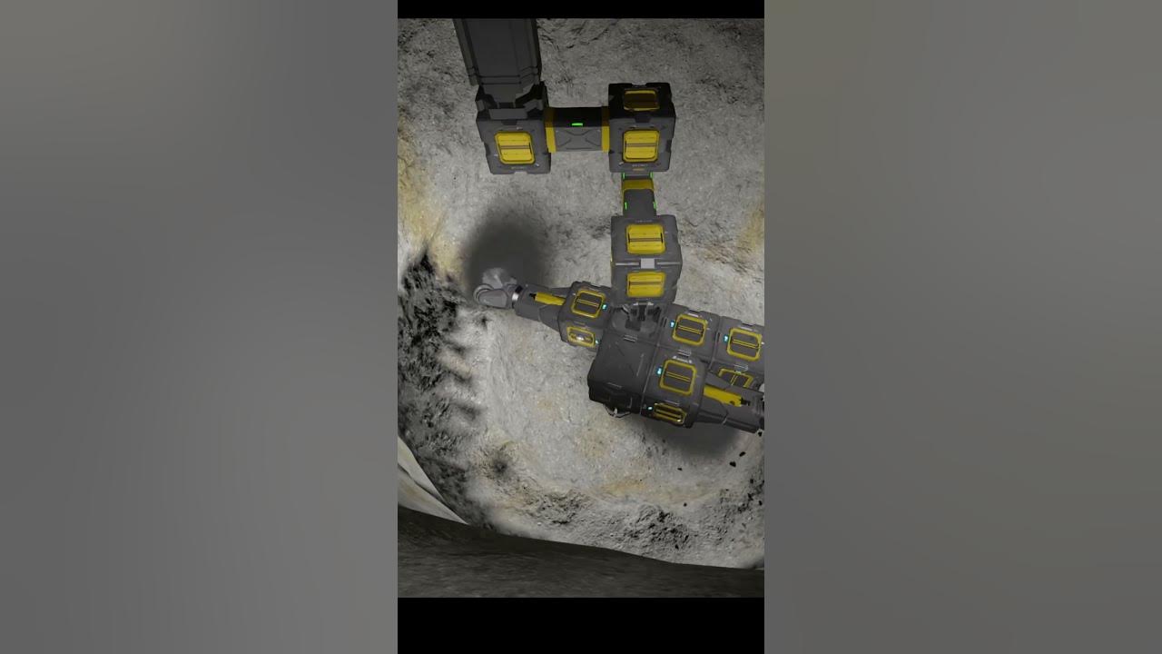 Automated Mining System in Space Engineers - YouTube