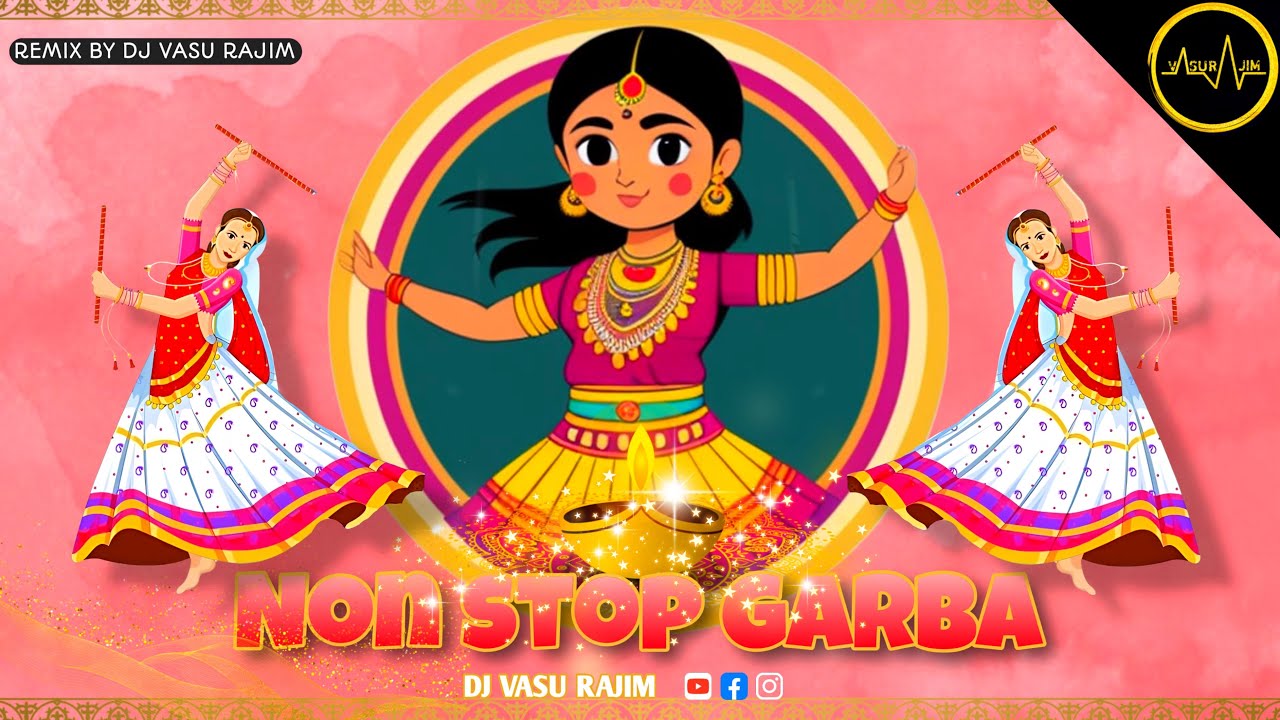 NON STOP GARBA || DJ VASU RAJIM || HINDI & Cg & GARBA SONG #2024 - YouTube