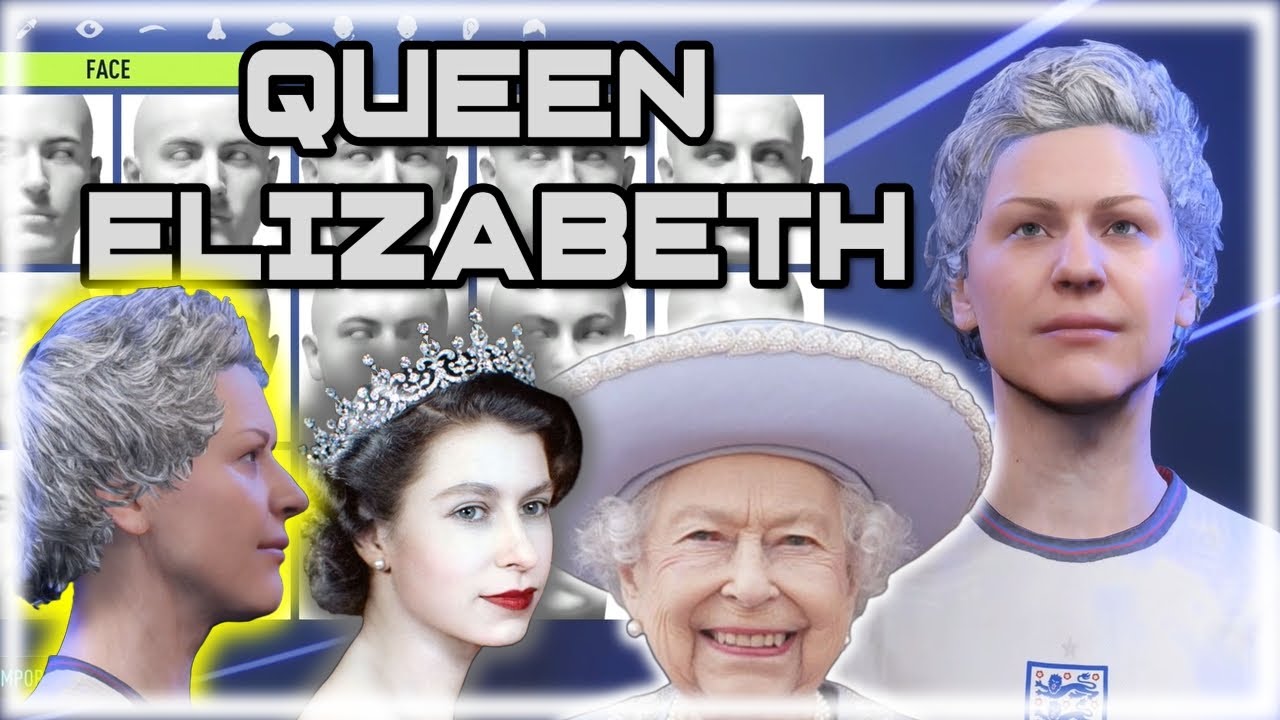 FIFA 23 Queen Elizabeth Pro Clubs Look alike - YouTube