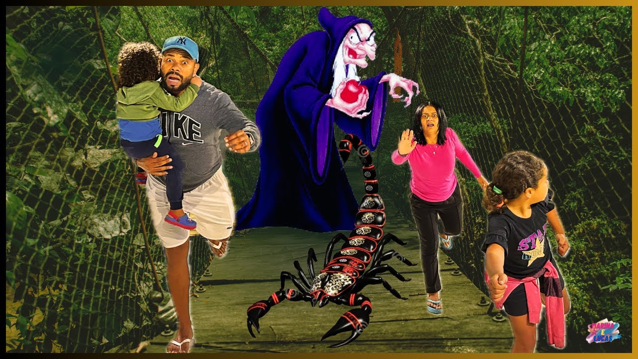 24 HORAS DOS MELHORES VÍDEOS DO CANAL MARINA E LUCAS!!! Bruxa + bicho ...