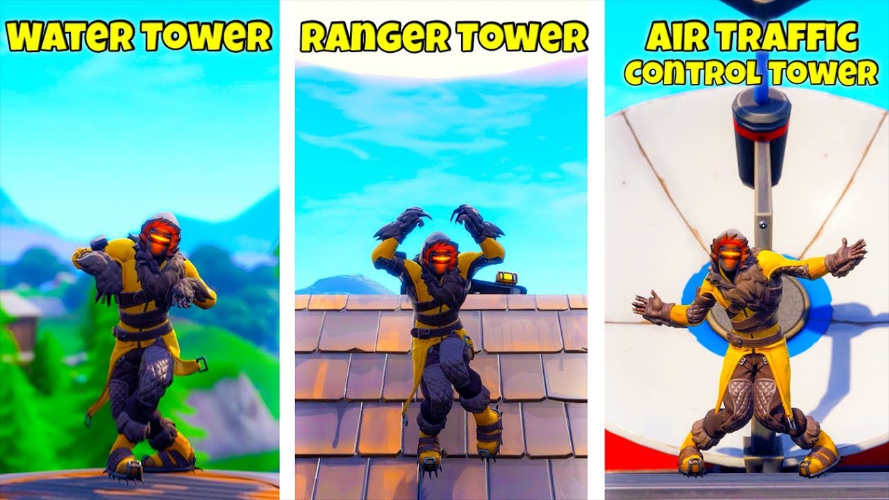 STAGE 1-3 Dance On Top Of A "WATER TOWER, RANGER TOWER, AIR TRAFFIC ...