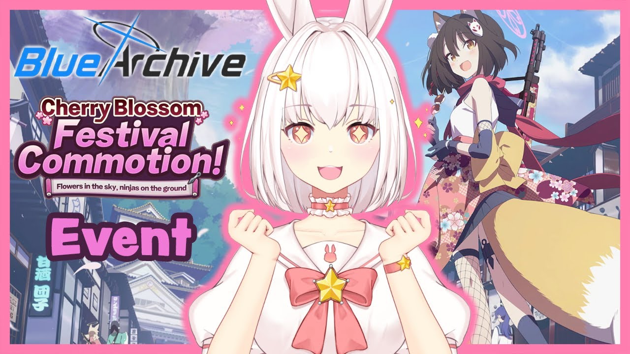 【Blue Archive】 Cherry Blossom Festival Commotion EVENT - YouTube