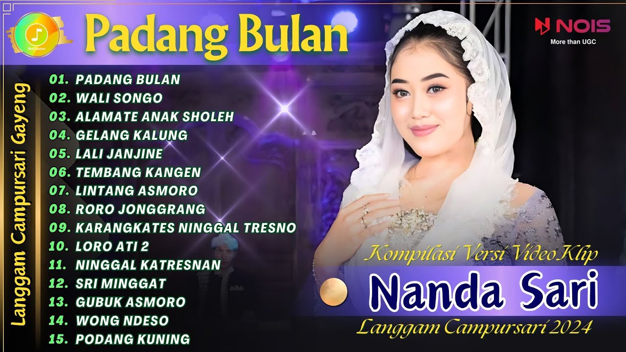NANDA SARI - PADANG BULAN - WALI SONGO | KOMPILASI VIDEO LANGGAM ...